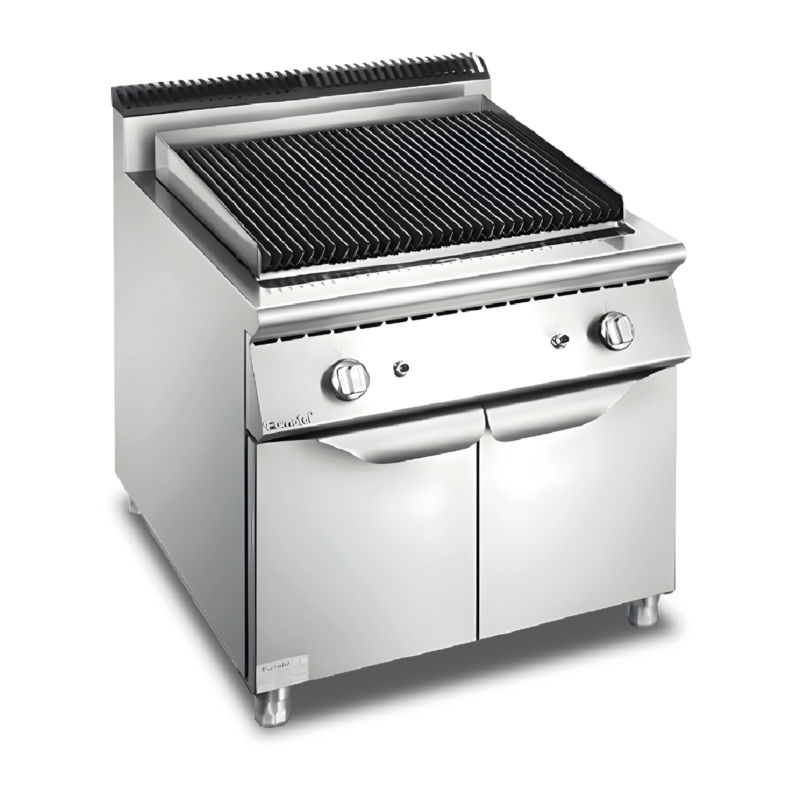 Gas Lava Rock Grill With Cabinet : เครื่องครัวสแตนเลส