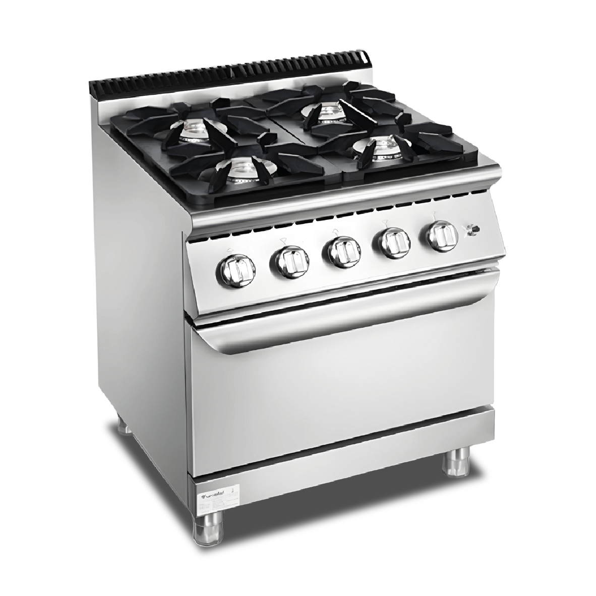 Gas Range 4-Burner With Oven - Extrabigsale